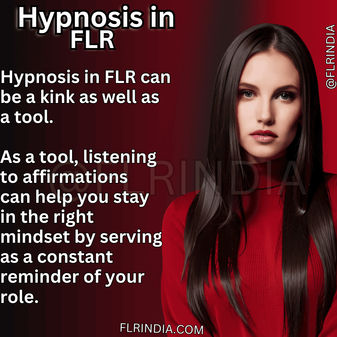 Hypnosis in a Female led Relationship - FLRINDIA